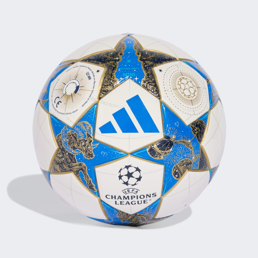 UCL 25/26 LEAGUE STAGE MINI BALL - White / Dark Blue / Multicolor / Go ...