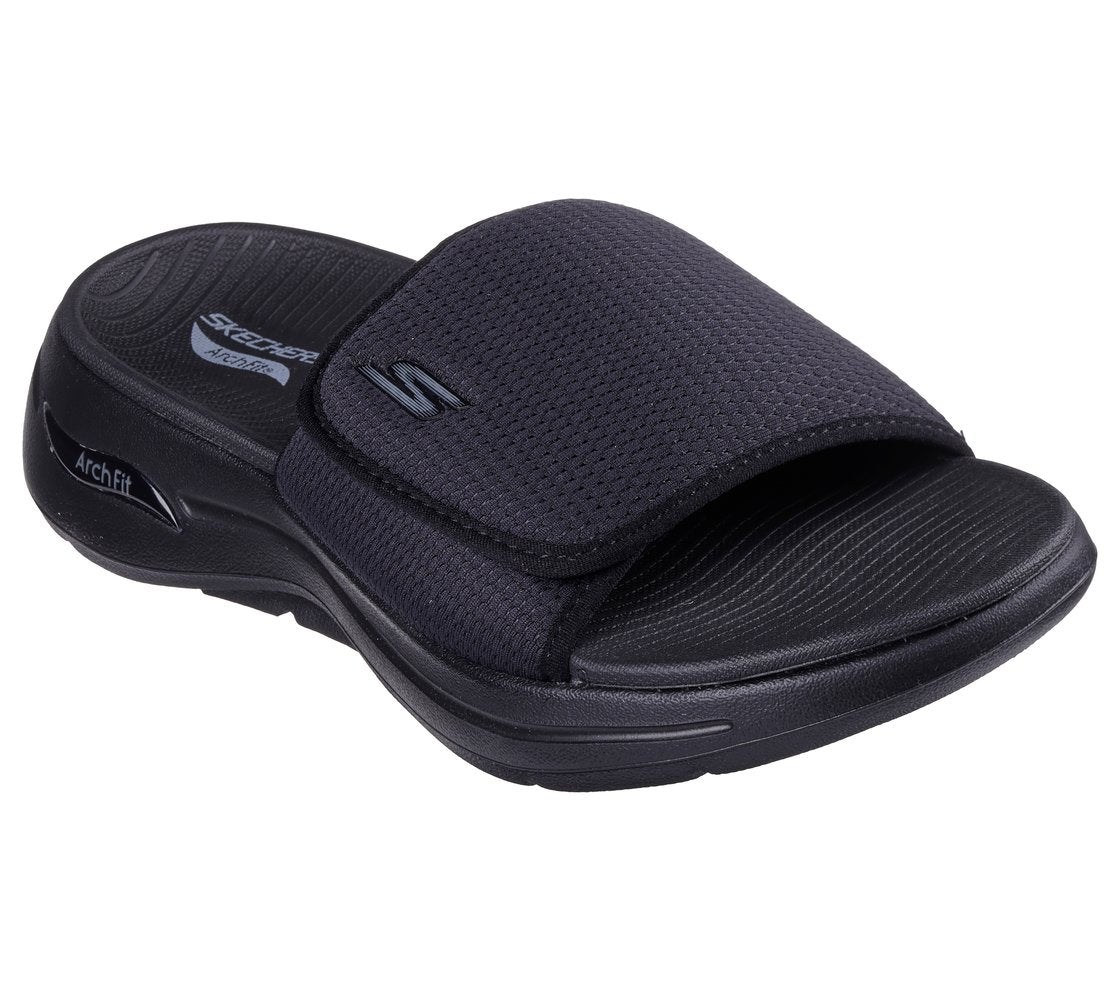 GO WALK ARCH FIT SANDAL - MANTA RAY BAY - BLACK BLACK – bCODE - Your ...